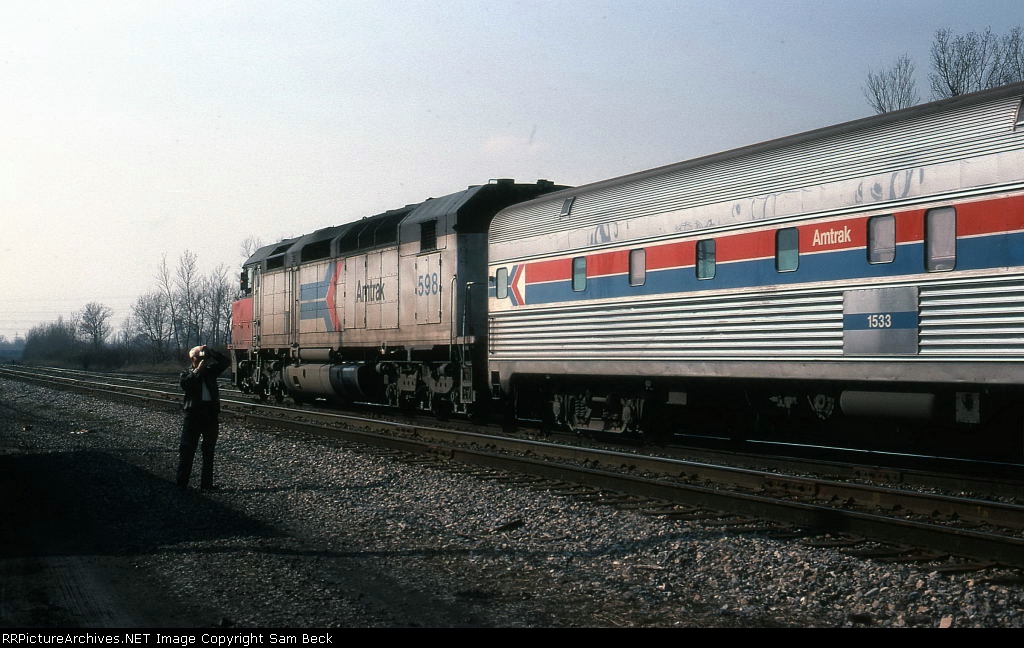 AMTK 598 at Pine Junction